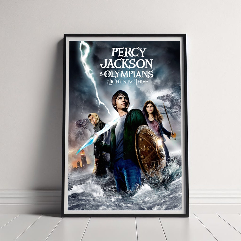 Percy Jackson & the Olympians The Lightning Thief Movie Poster sold by ...