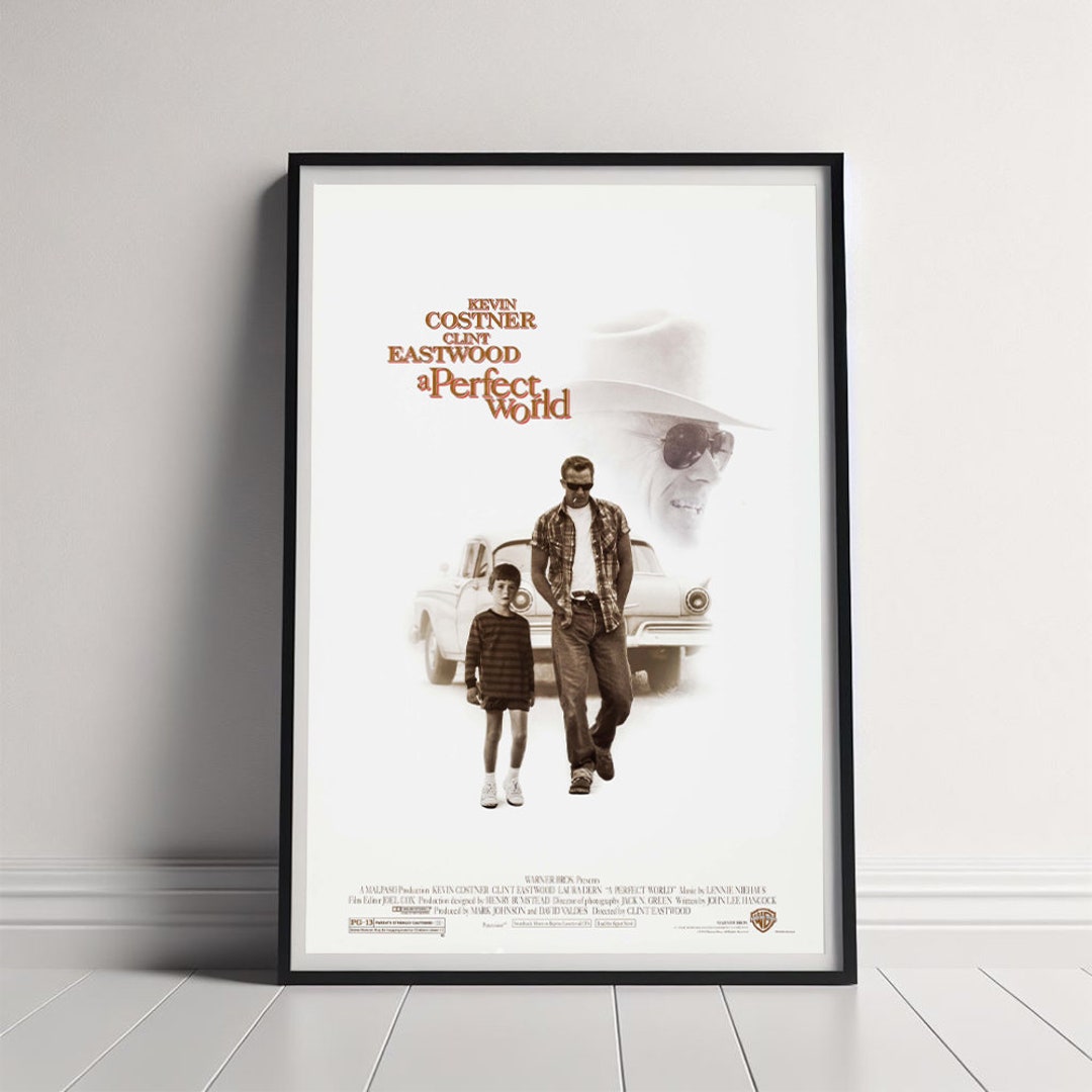 A Perfect World Movie Poster, Canvas Poster Printing, Classic Movie ...
