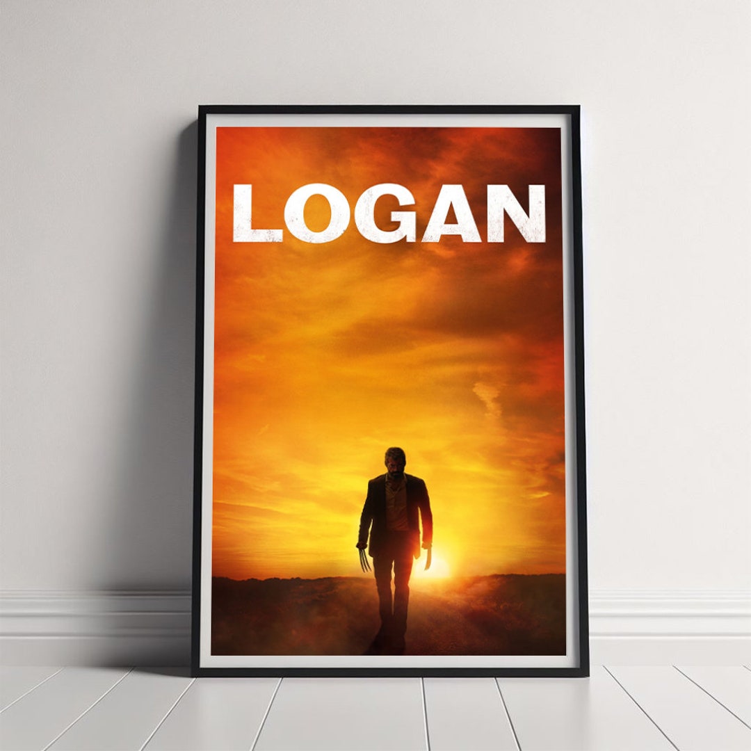 Logan Movie Poster, Canvas Poster Printing, Classic Movie Wall Art for ...