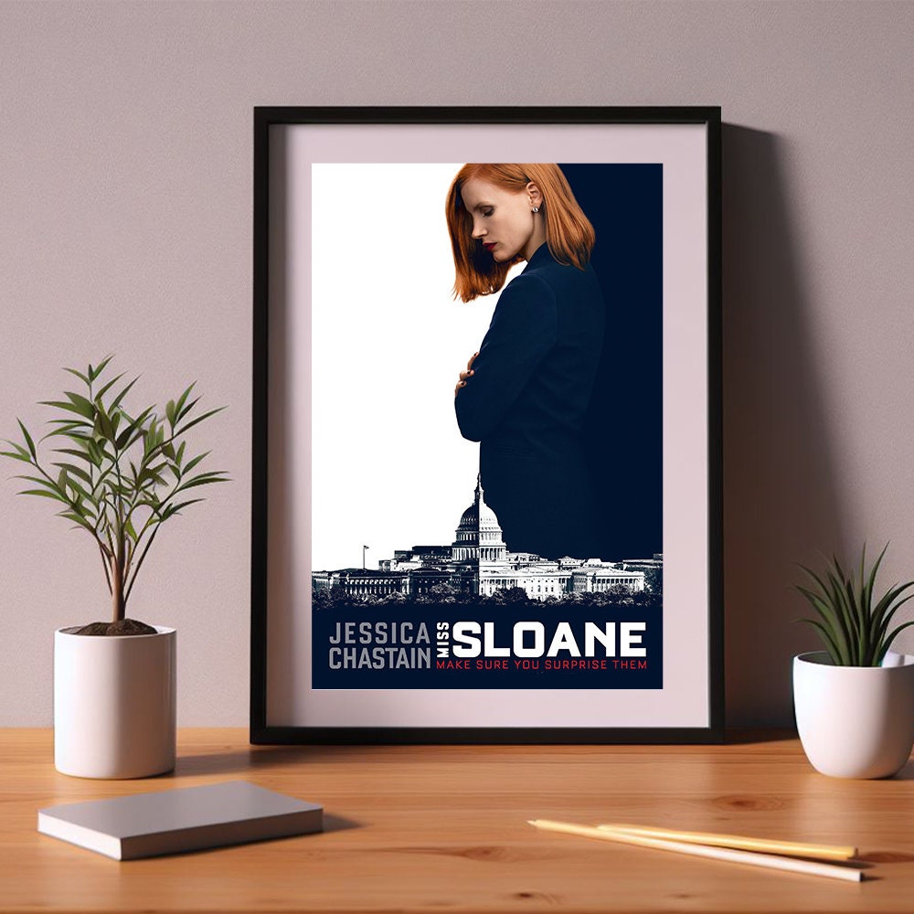 Miss Sloane Movie Poster Canvas Poster Printing Classic - Etsy