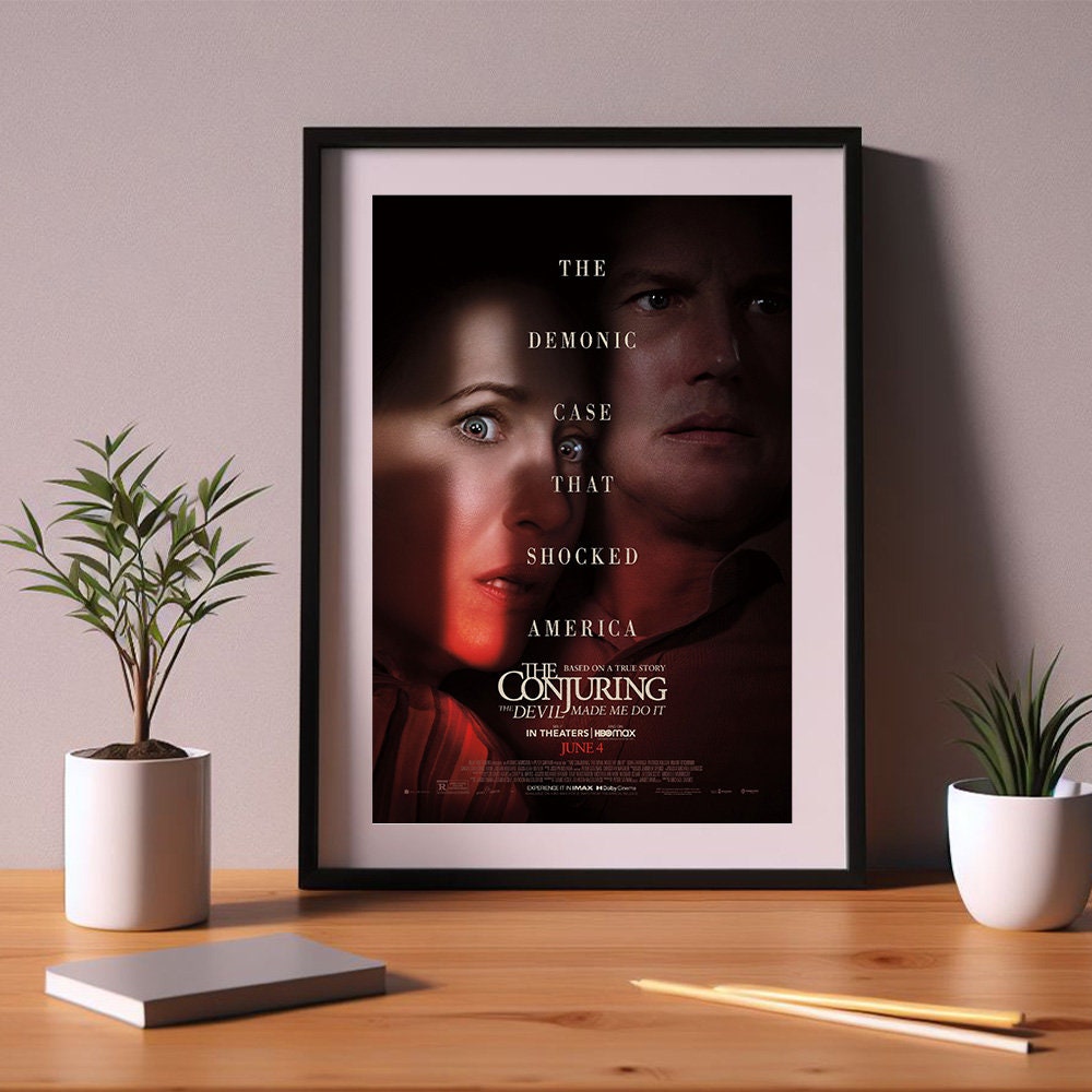 The Conjuring the Devil Made Me Do It Movie Poster High - Etsy
