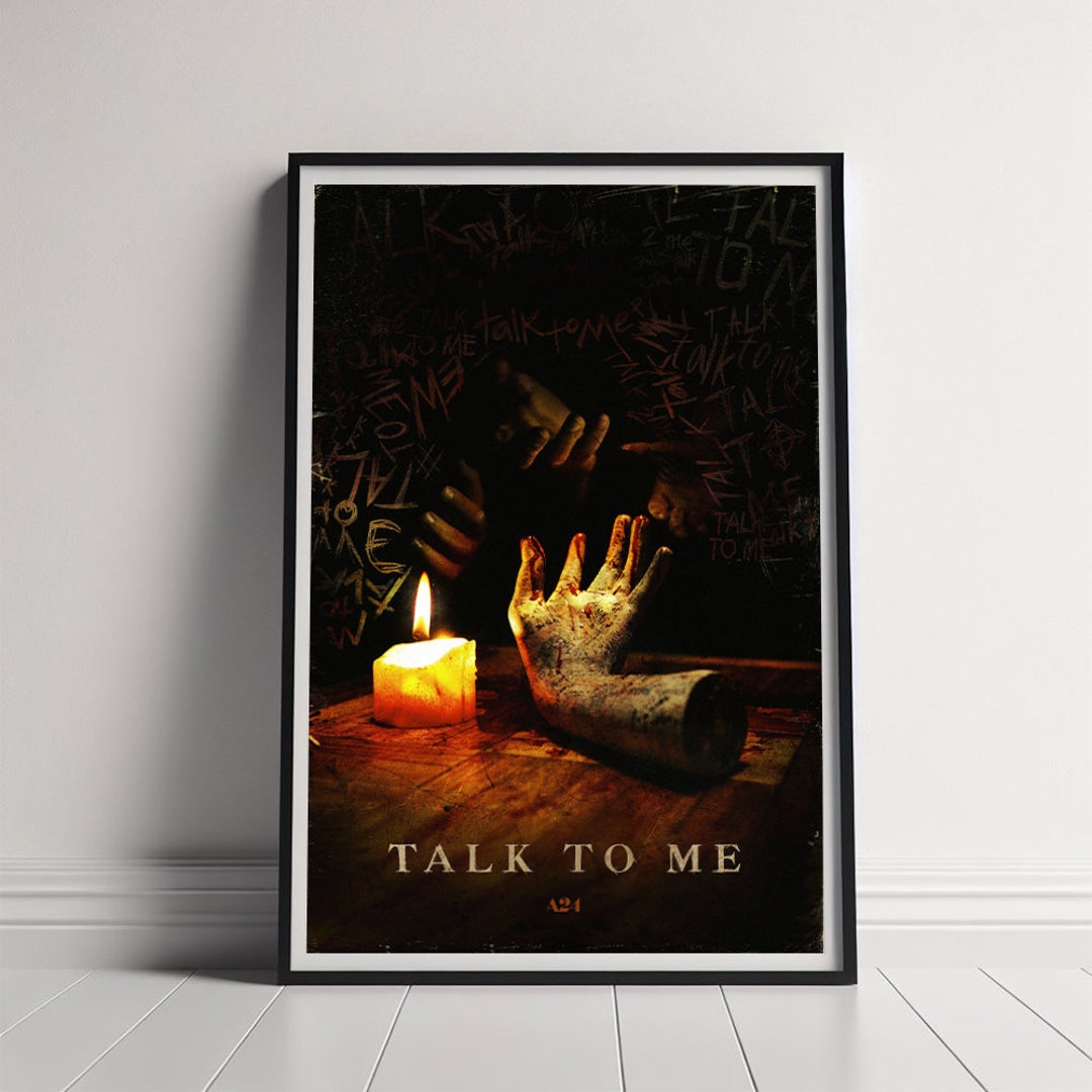 Talk to Me Movie Poster, Canvas Poster Printing, Classic Movie Wall Art ...