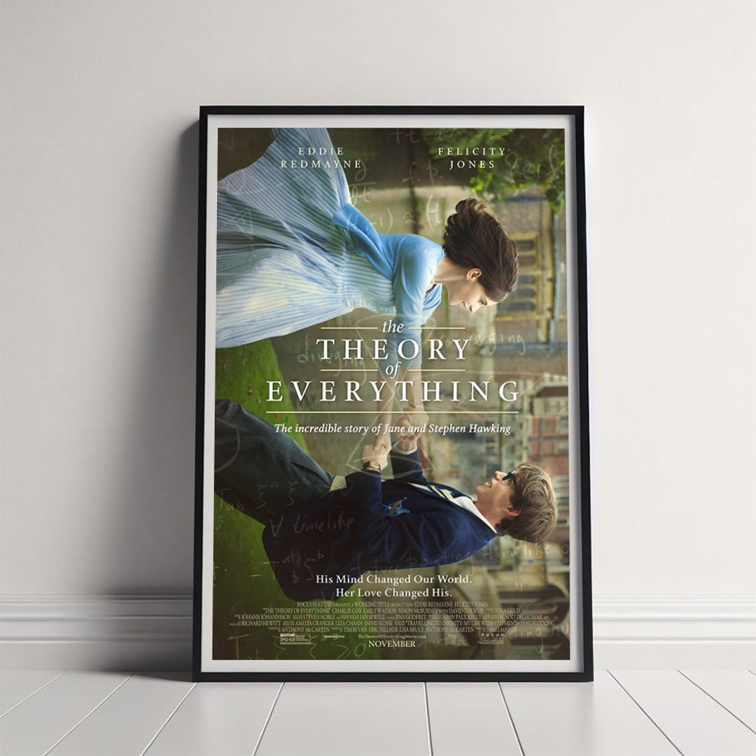 The Theory of Everything Movie Poster Canvas Poster Print - Etsy
