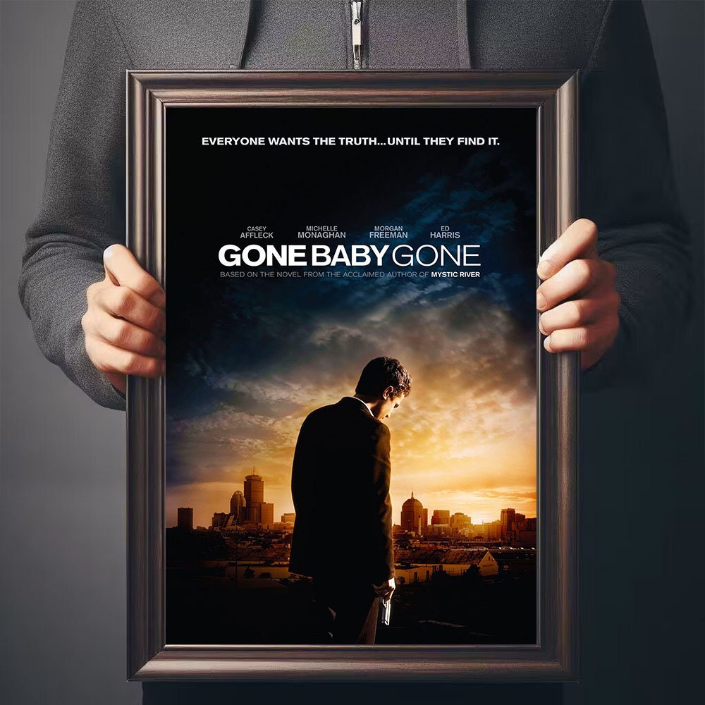 Gone Baby Gone Movie Poster, Canvas Poster Printing, Classic Movie Wall ...