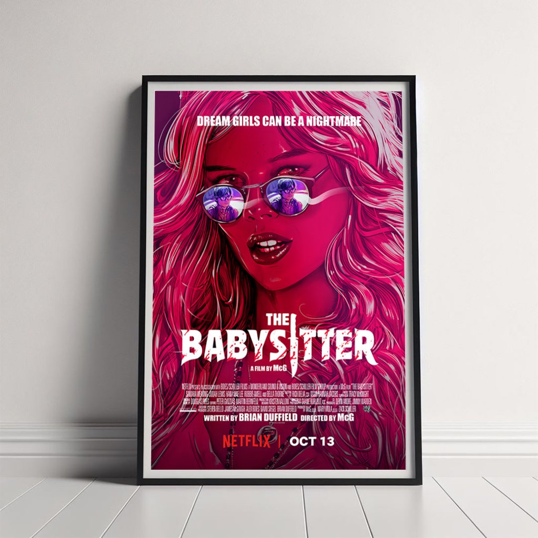 The Babysitter Movie Poster, Canvas Poster Printing, Classic Movie Wall Art for Room Decor ...