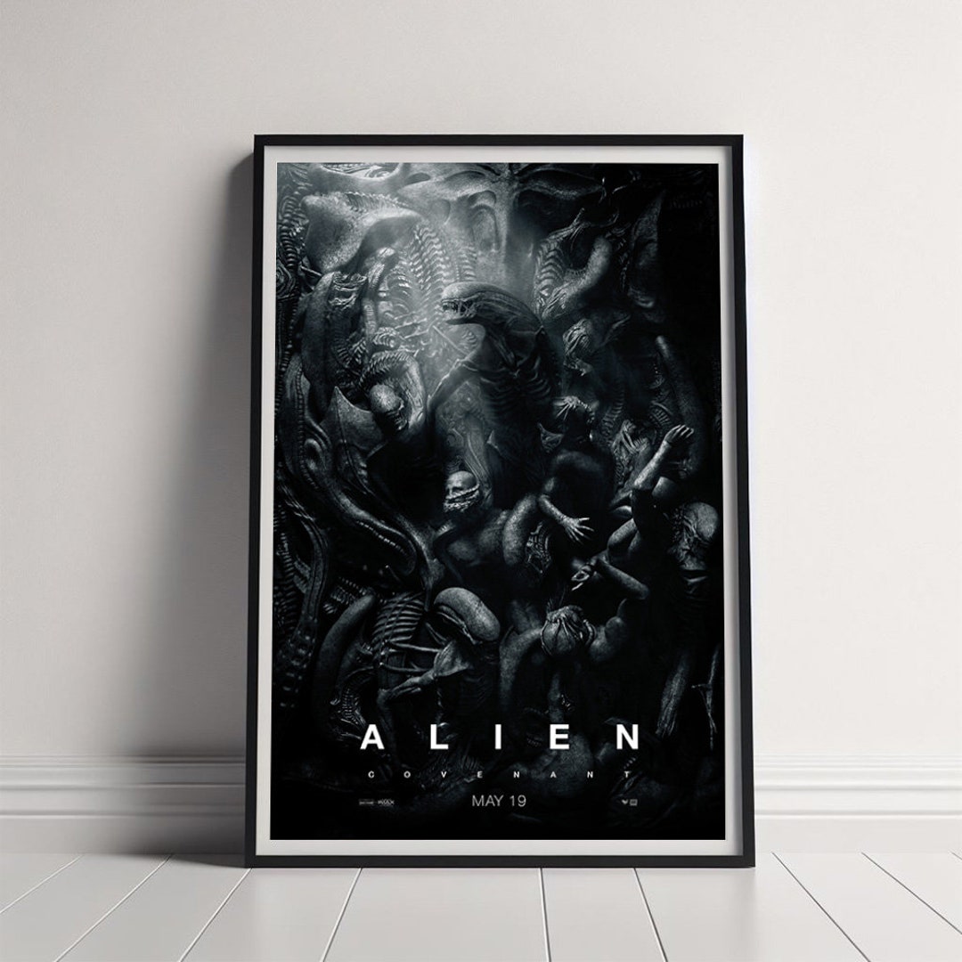 Alien Covenant Movie Poster, Canvas Poster Printing, Classic Movie Wall ...