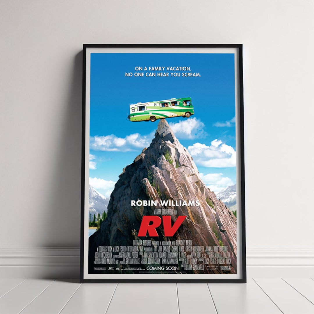RV Movie Poster, Canvas Poster Printing, Classic Movie Wall Art for ...