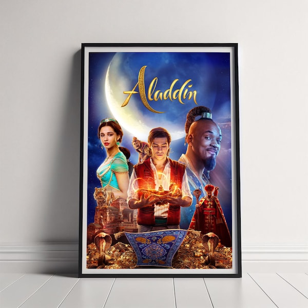 Aladdin Movie Poster - Etsy