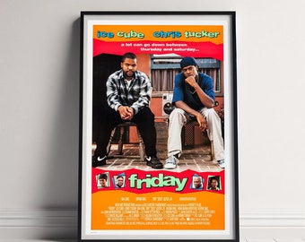 Friday Movie Poster Classic Film-poster Gift Room Decor Wall Art - Etsy