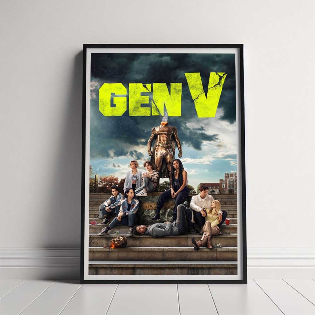 Gen V Movie Poster High Quality Canvas Poster Printing - Etsy