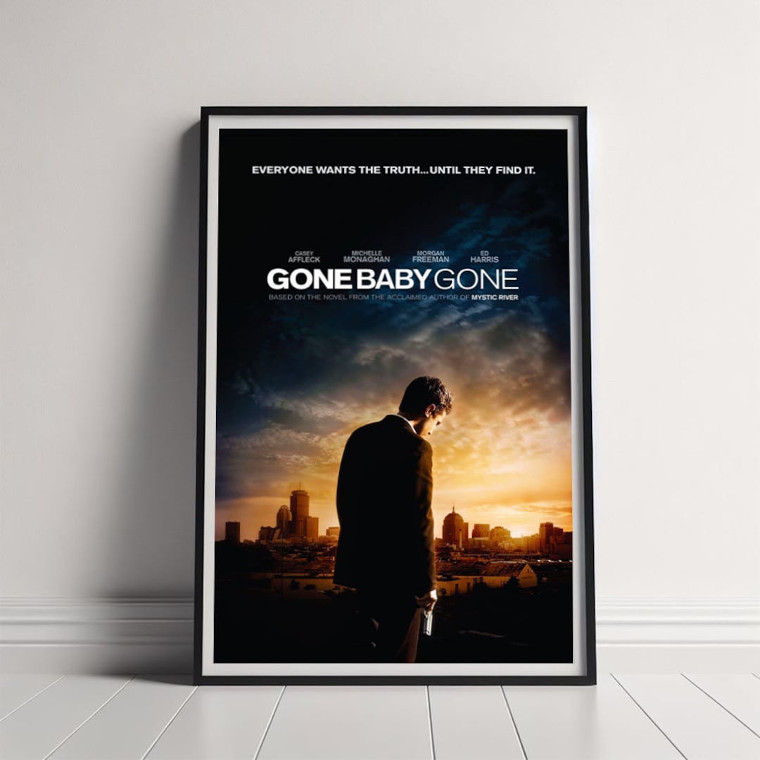 Gone Baby Gone Movie Poster, Canvas Poster Printing, Classic Movie Wall ...