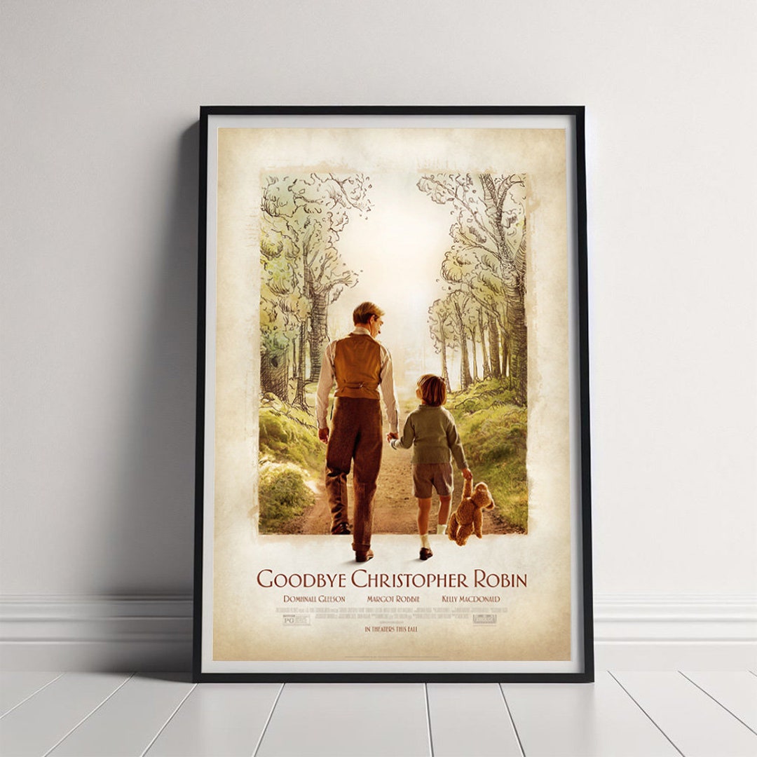 Goodbye Christopher Robin Movie Poster, Canvas Poster Printing, Classic ...