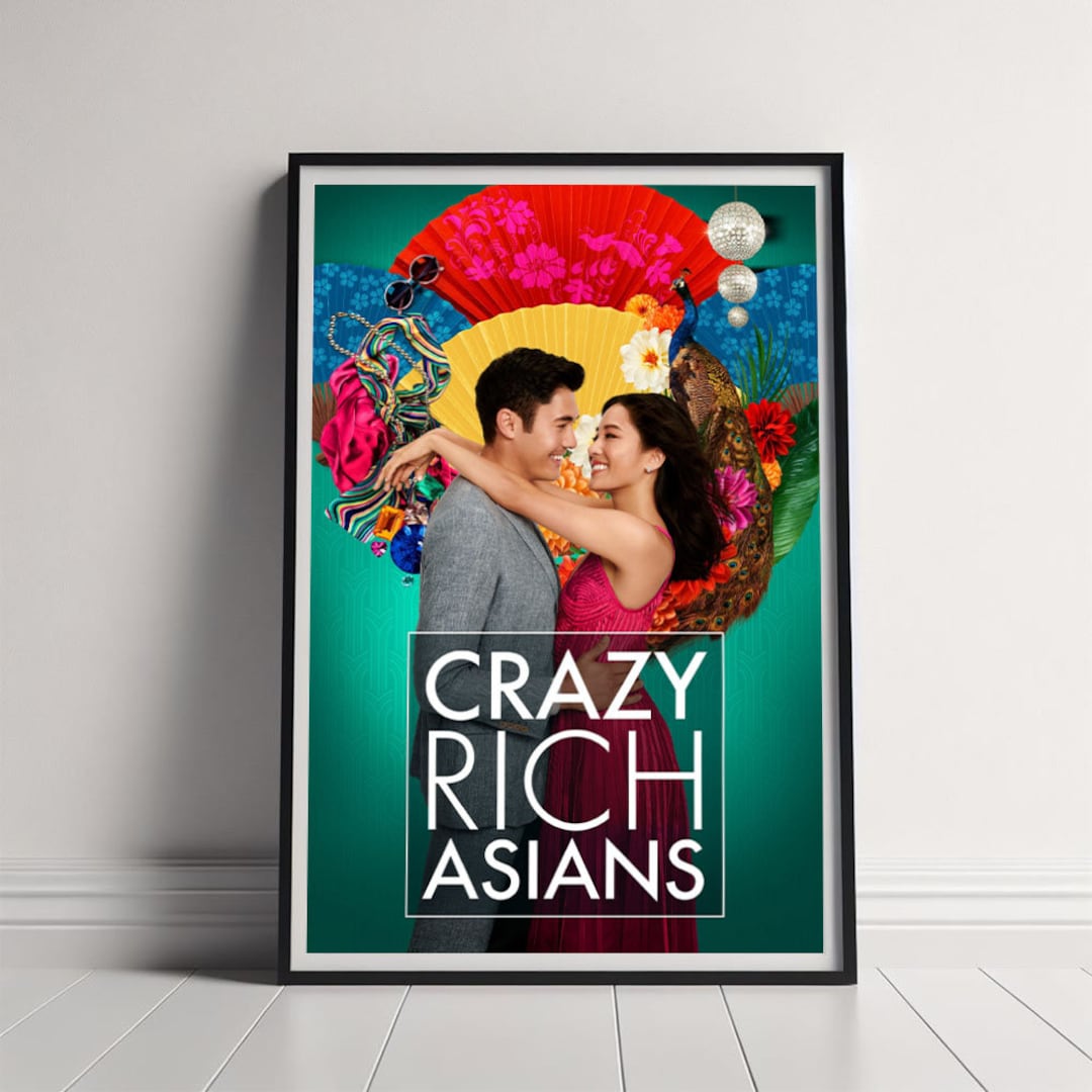 Crazy Rich Asians Movie Poster High Quality Canvas Poster - Etsy