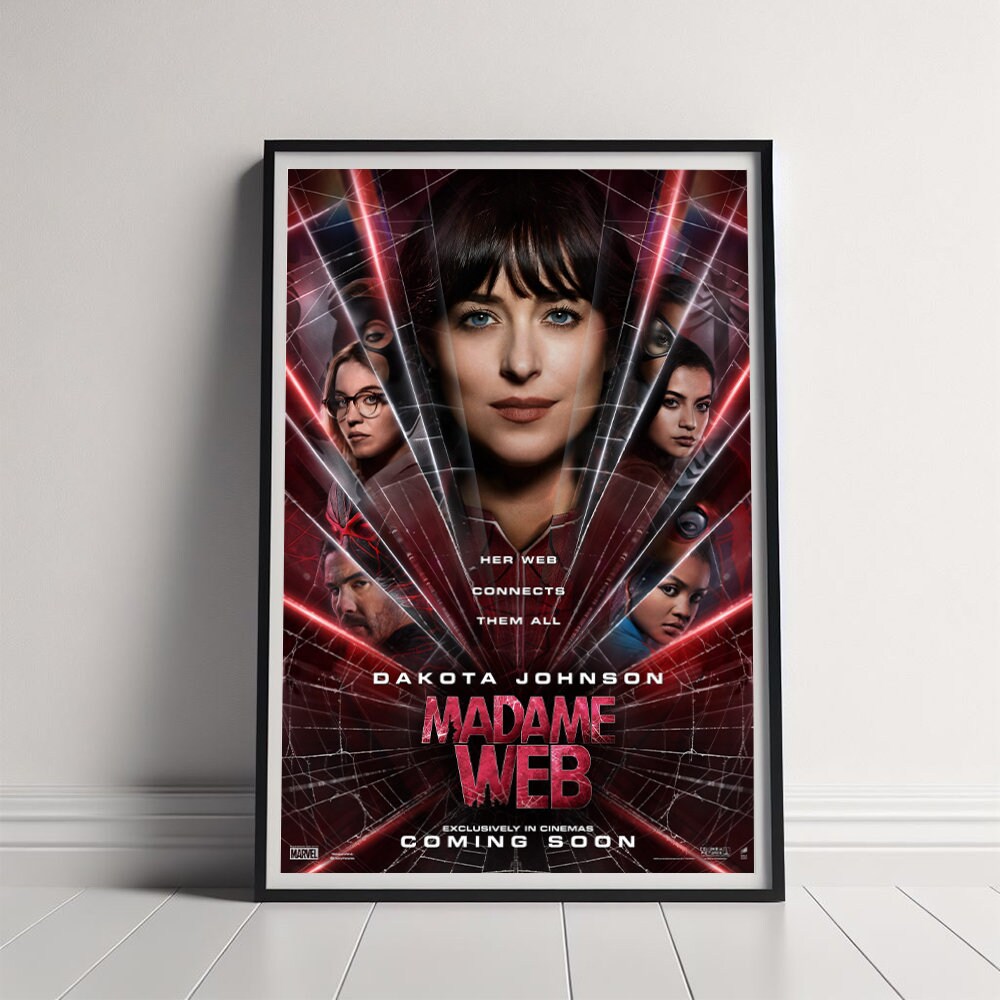 Madame Web Movie Poster, Canvas Poster Printing, Classic Movie Wall Art ...