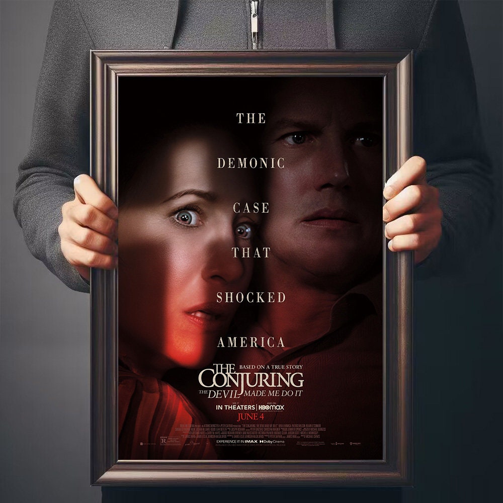 The Conjuring The Devil Made Me Do It Movie Premium Matte Vertical ...