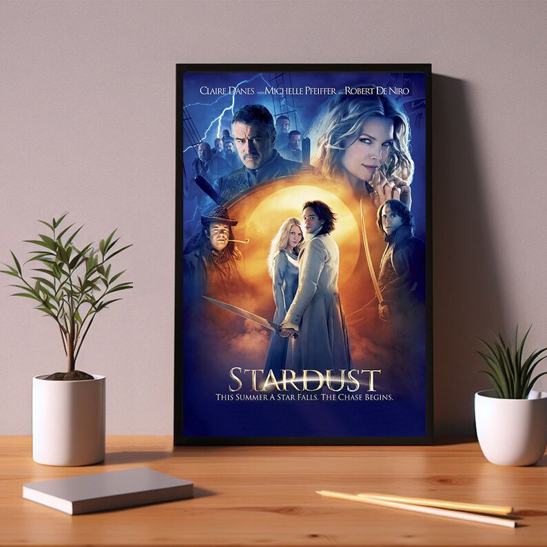 Stardust Movie Poster, Canvas Poster Printing, Classic Movie Wall Art ...