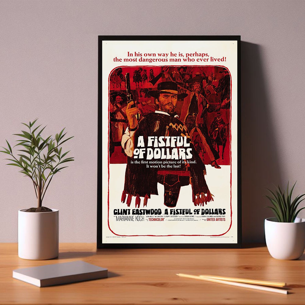 A Fistful of Dollars Movie Poster sold by Invalid Ice | SKU 3997636 ...
