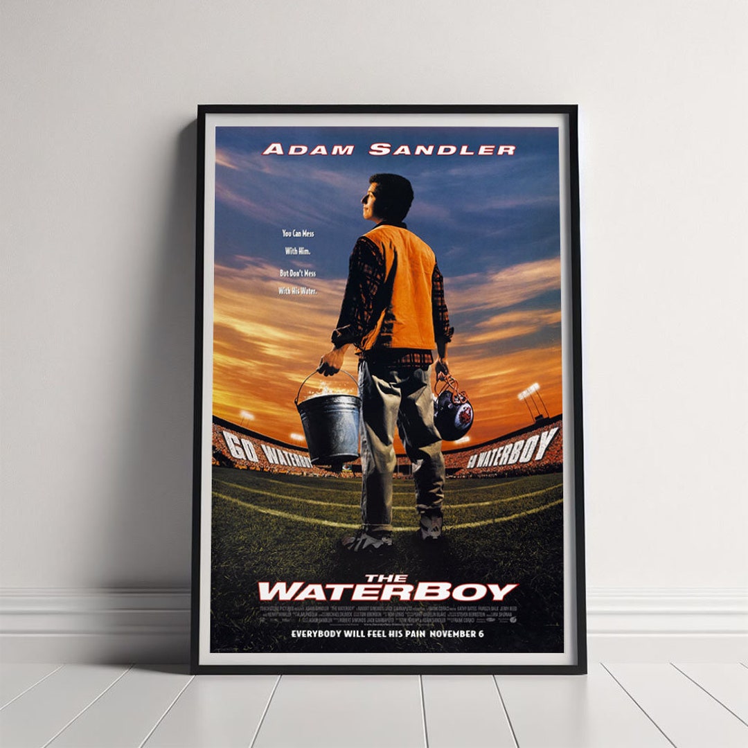 The Waterboy Movie Poster, Canvas Poster Printing, Classic Movie Wall ...