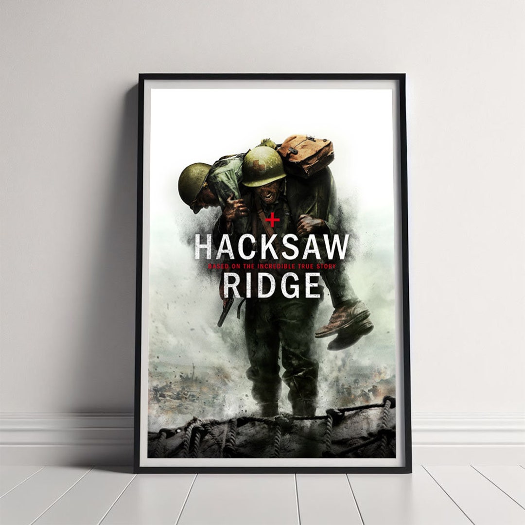 Hacksaw Ridge Movie Poster Canvas Poster Printing Classic - Etsy