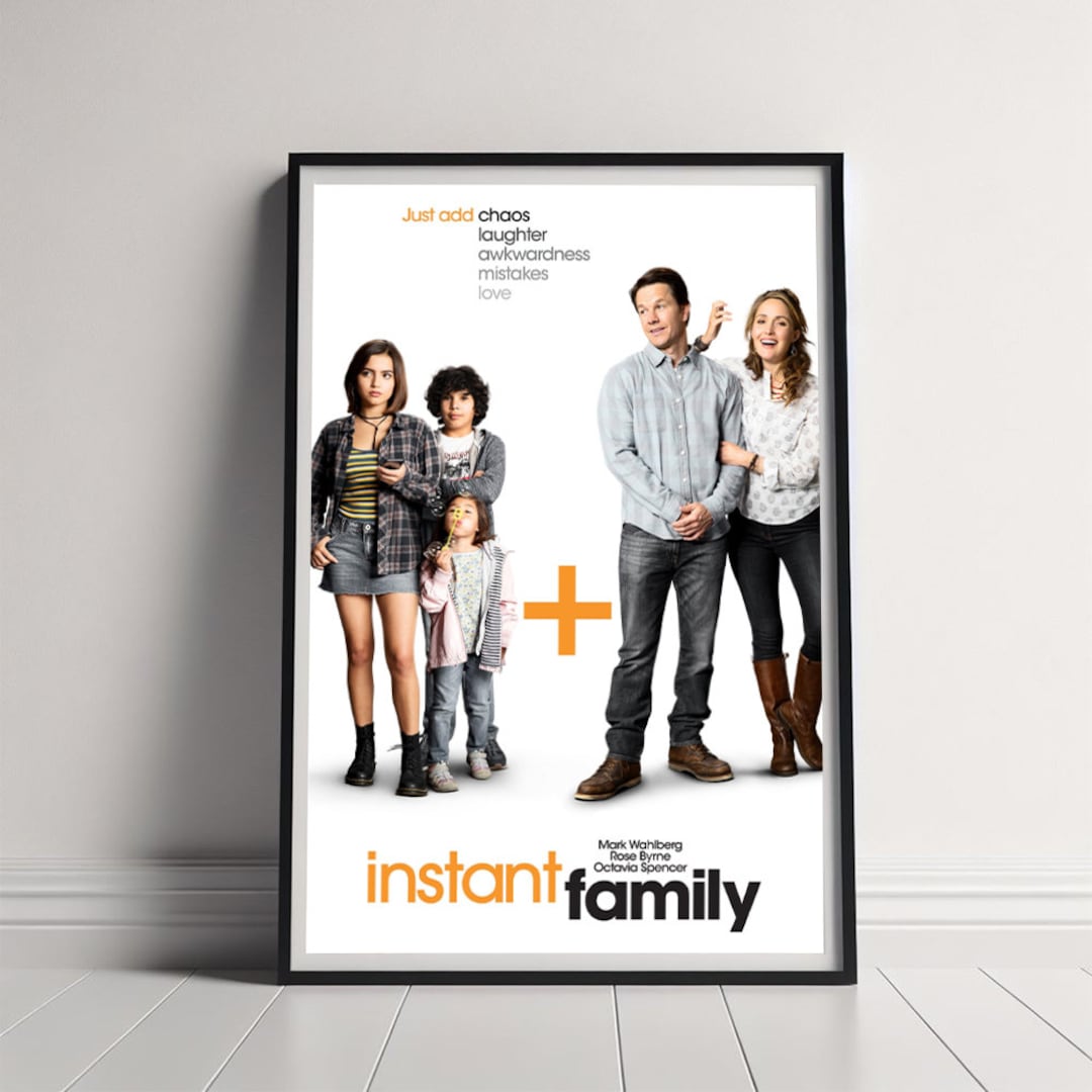 Instant Family Movie Poster High Quality Canvas Poster - Etsy