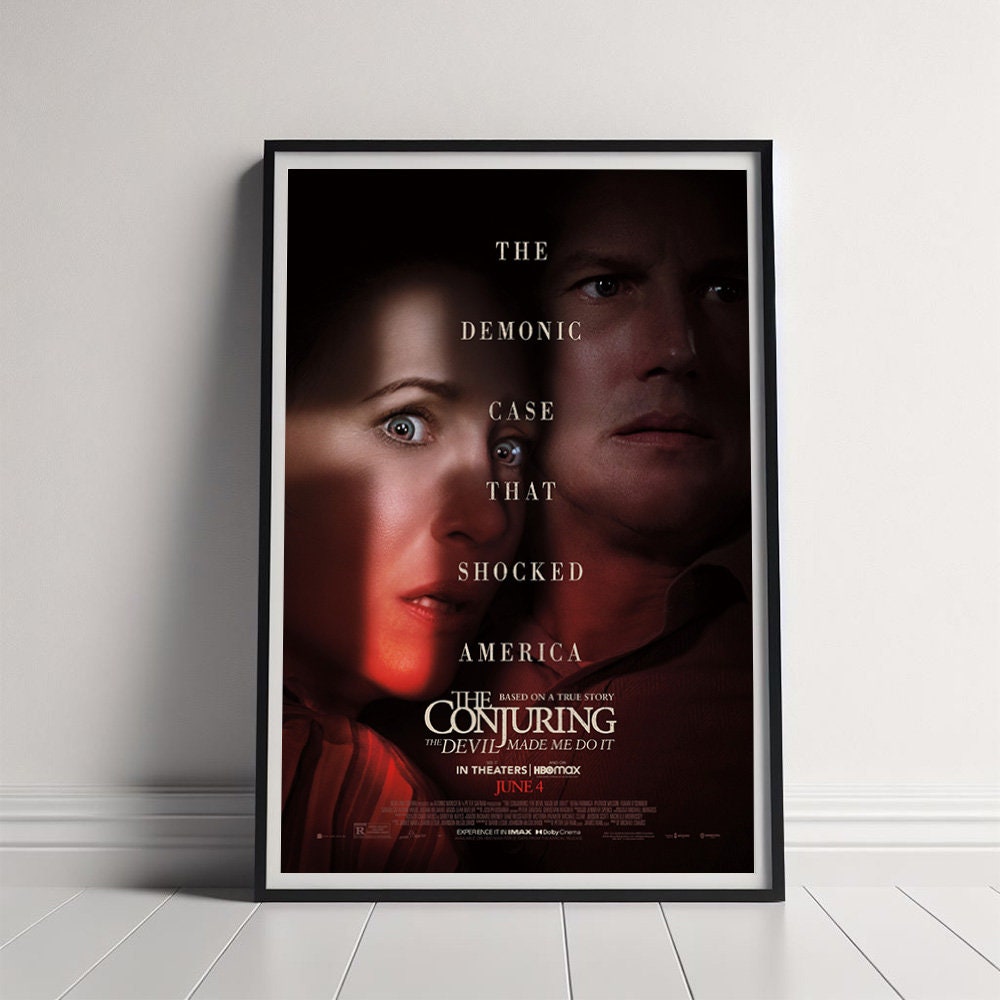 The Conjuring The Devil Made Me Do It Movie Premium Matte Vertical ...