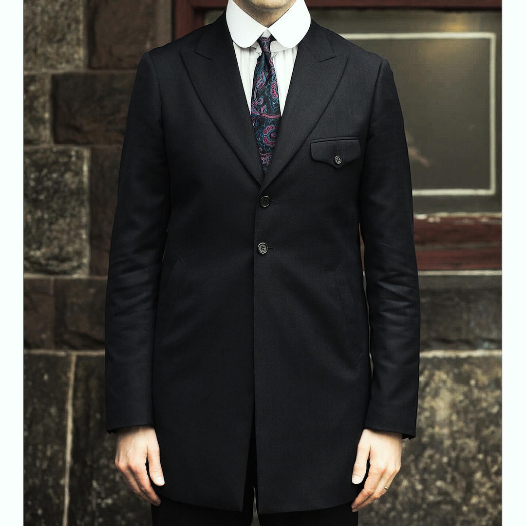 Men's 1890s Style Winter Jacket, Vintage Coat for Mens, Mens Old ...