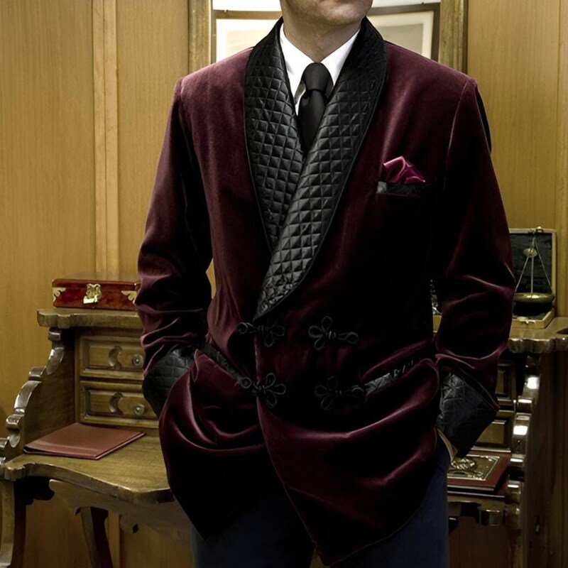 Smoking Jacket - Etsy