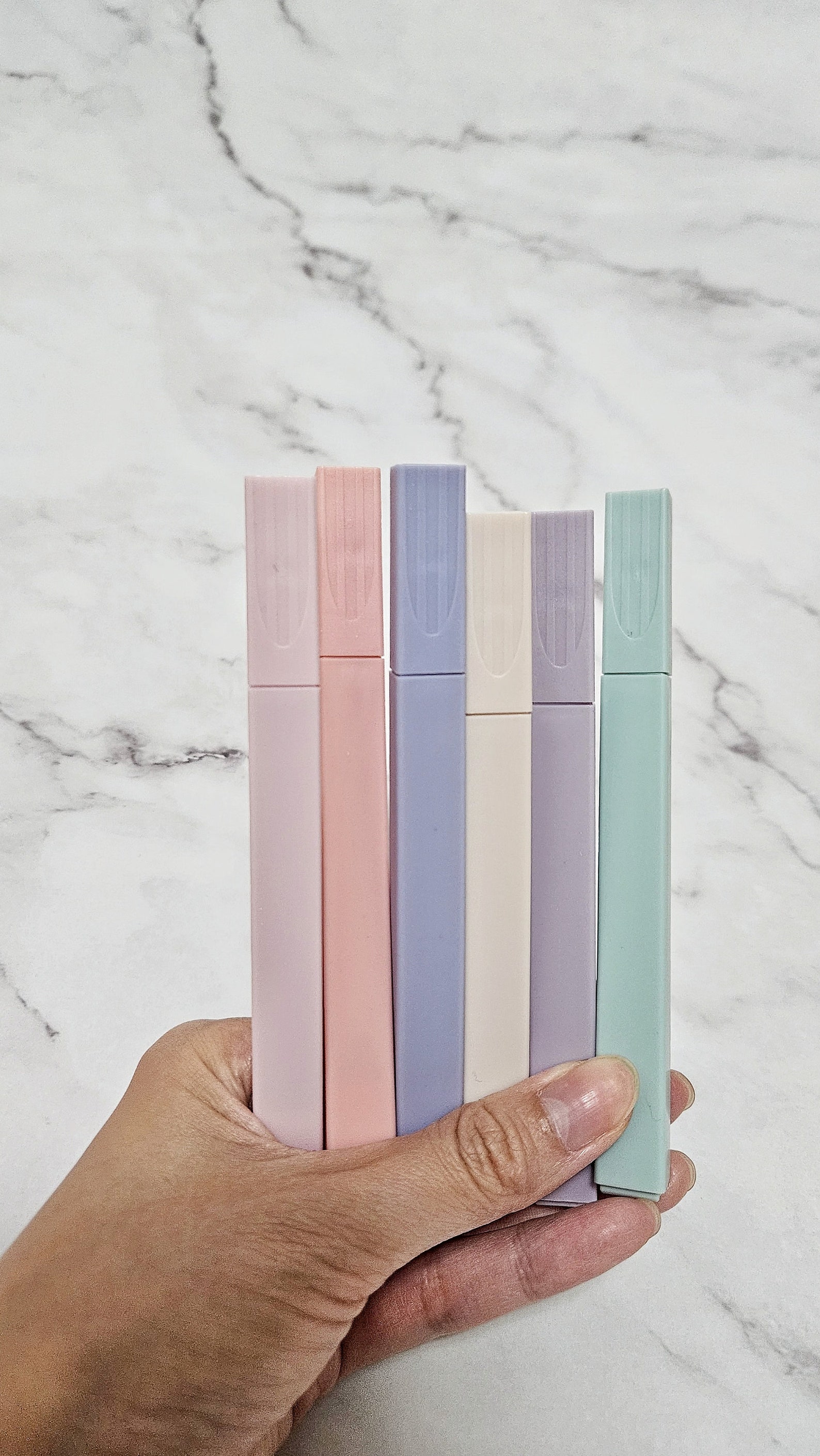 Pastel Square Highlighter for School or Journaling - Etsy