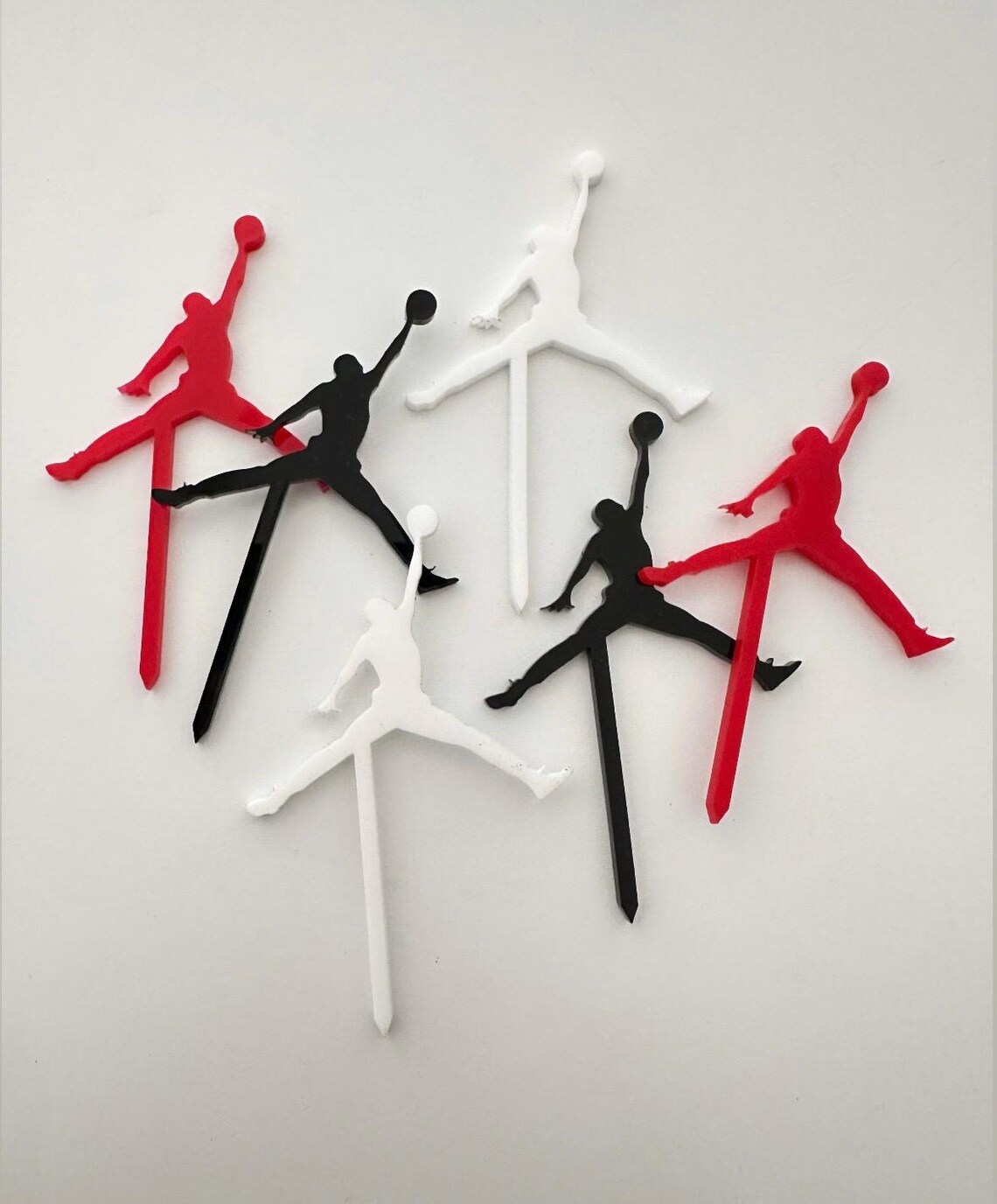 High Quality Cupcake Toppers | Basketball Party| Sneakerhead Pick ...