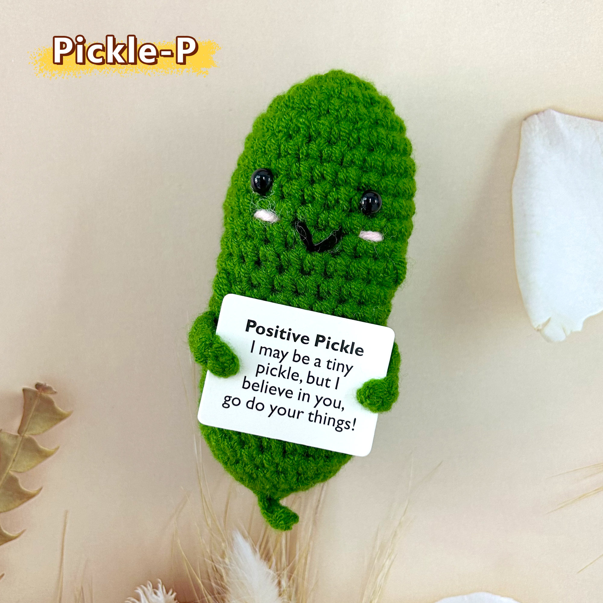 3PCS Emotional Support Pickle/positive Pickle/big Dill - Etsy Australia