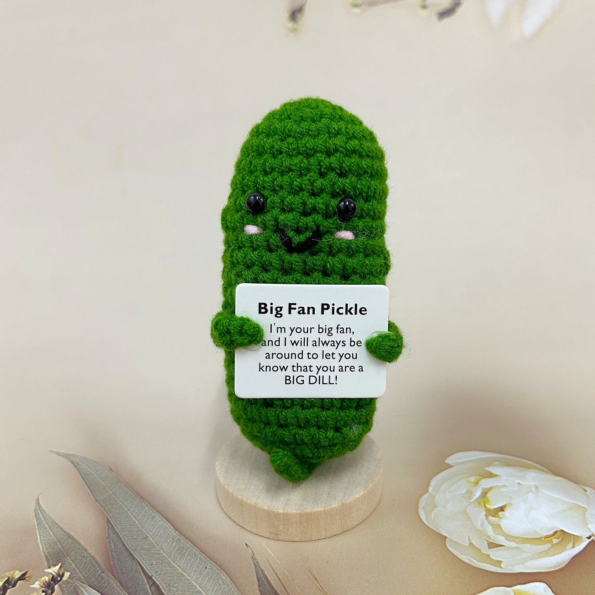 3PCS Emotional Support Pickle/positive Pickle/big Dill - Etsy Australia