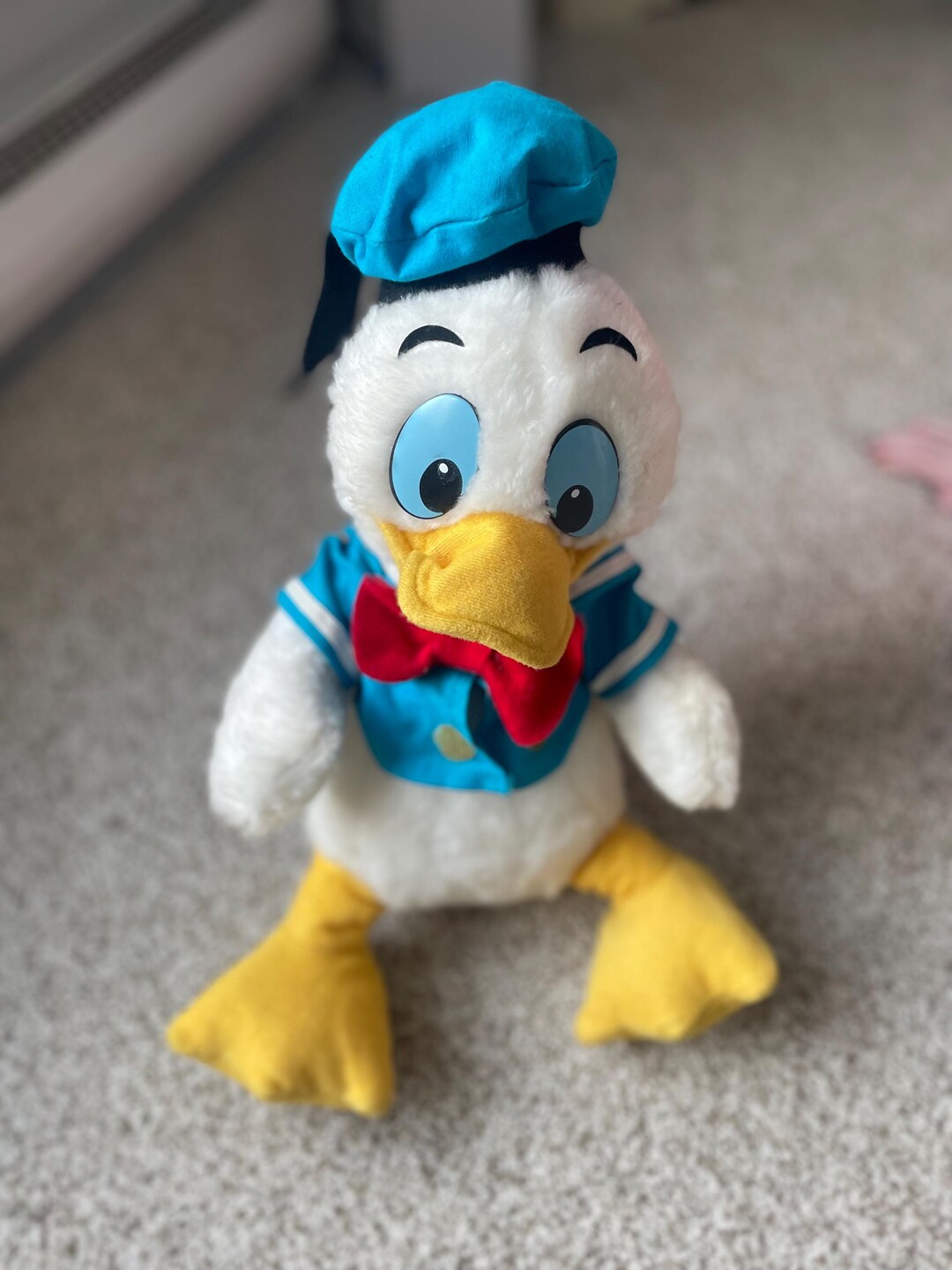 Vintage 60s Donald Duck Walt Disney World Plush Toy - Etsy