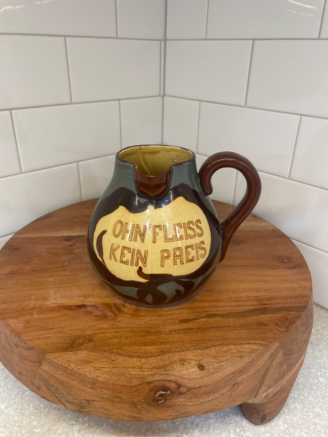 Ernst Wahliss Turn Wien Austria Pottery Milk Pitcher - Etsy