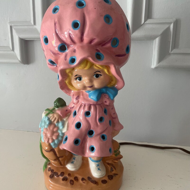 Strawberry Shortcake Lamp - Etsy