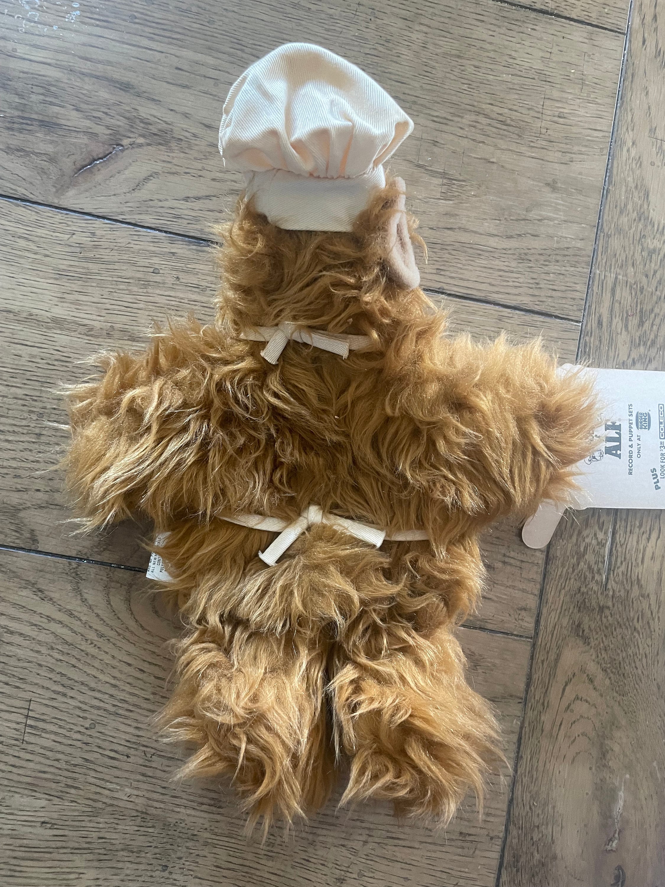 1980s Burger King Alf cookin With Alf Hand Puppet - Etsy