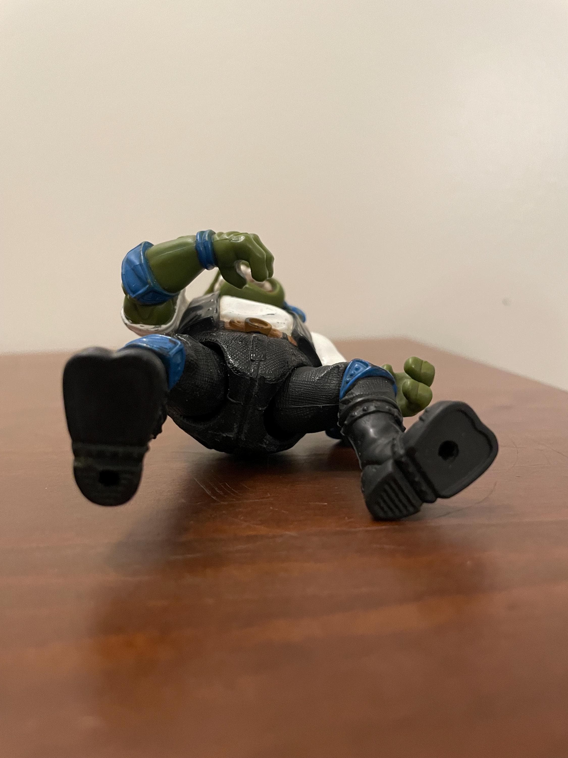 Retro 90s TMNT Bodacius Biker Cruisin’ Leo Action Figure - Play ...