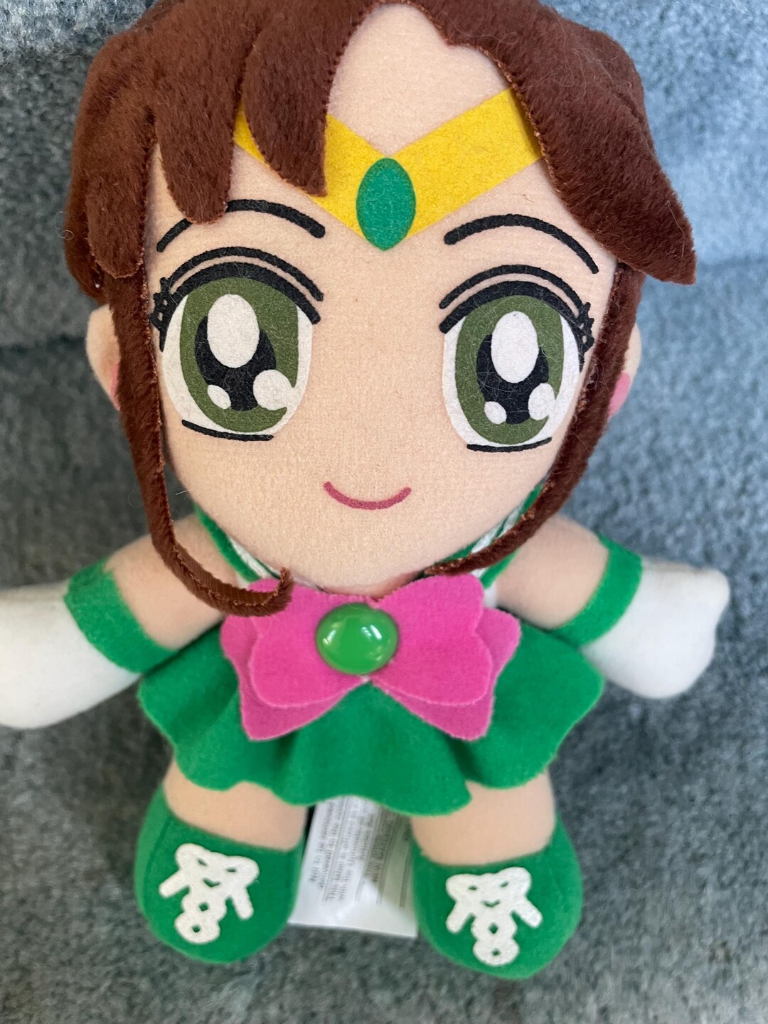 Vintage 2000 Juniper Green Stuffed Plush Toy - Sailor Moon Collector’s ...
