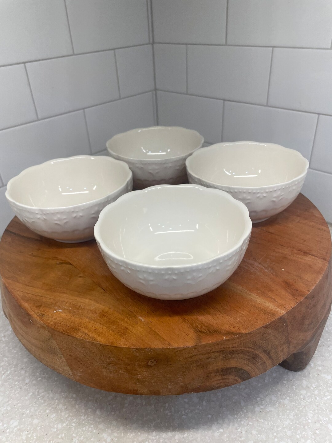Set of 4 Pioneer Woman Toni Linen Replacement Bowl - Etsy