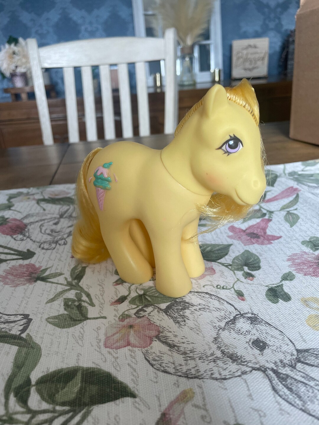 1980s Retro Hasbro My Little Pony G1 Swirly Whirly Ice Cream Toy - Etsy