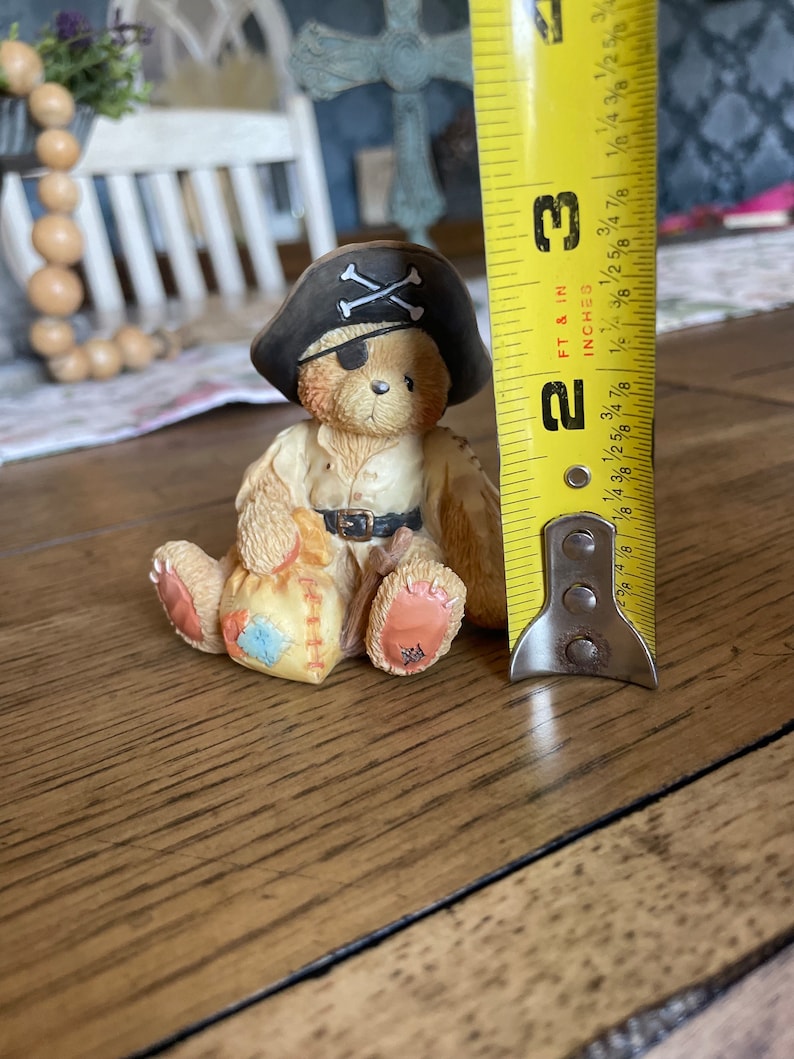 Cherished Teddies Halloween Pirate Costume Teddy Bear Figurine - Home ...