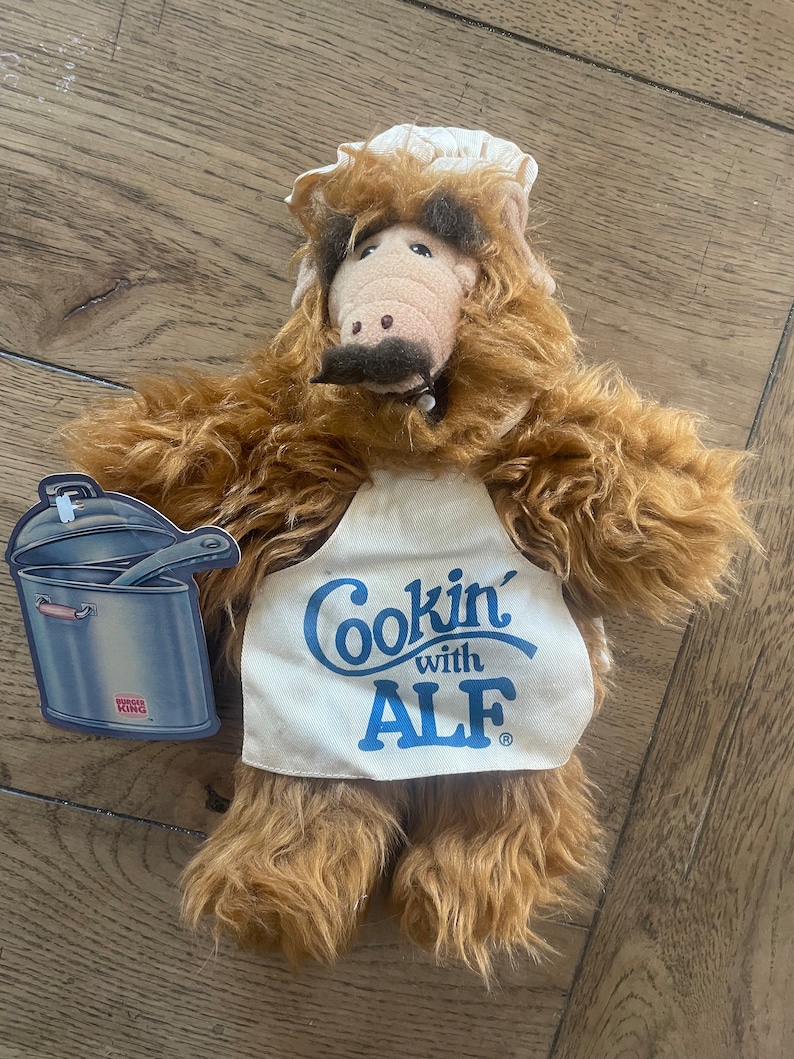 1980s Burger King Alf “cookin’ With Alf” Hand Puppet - Etsy