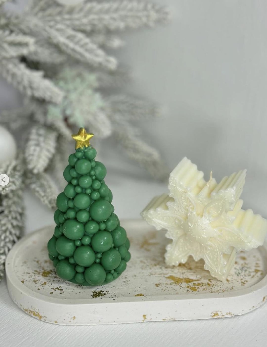 Candle "christmas Tree" - Etsy