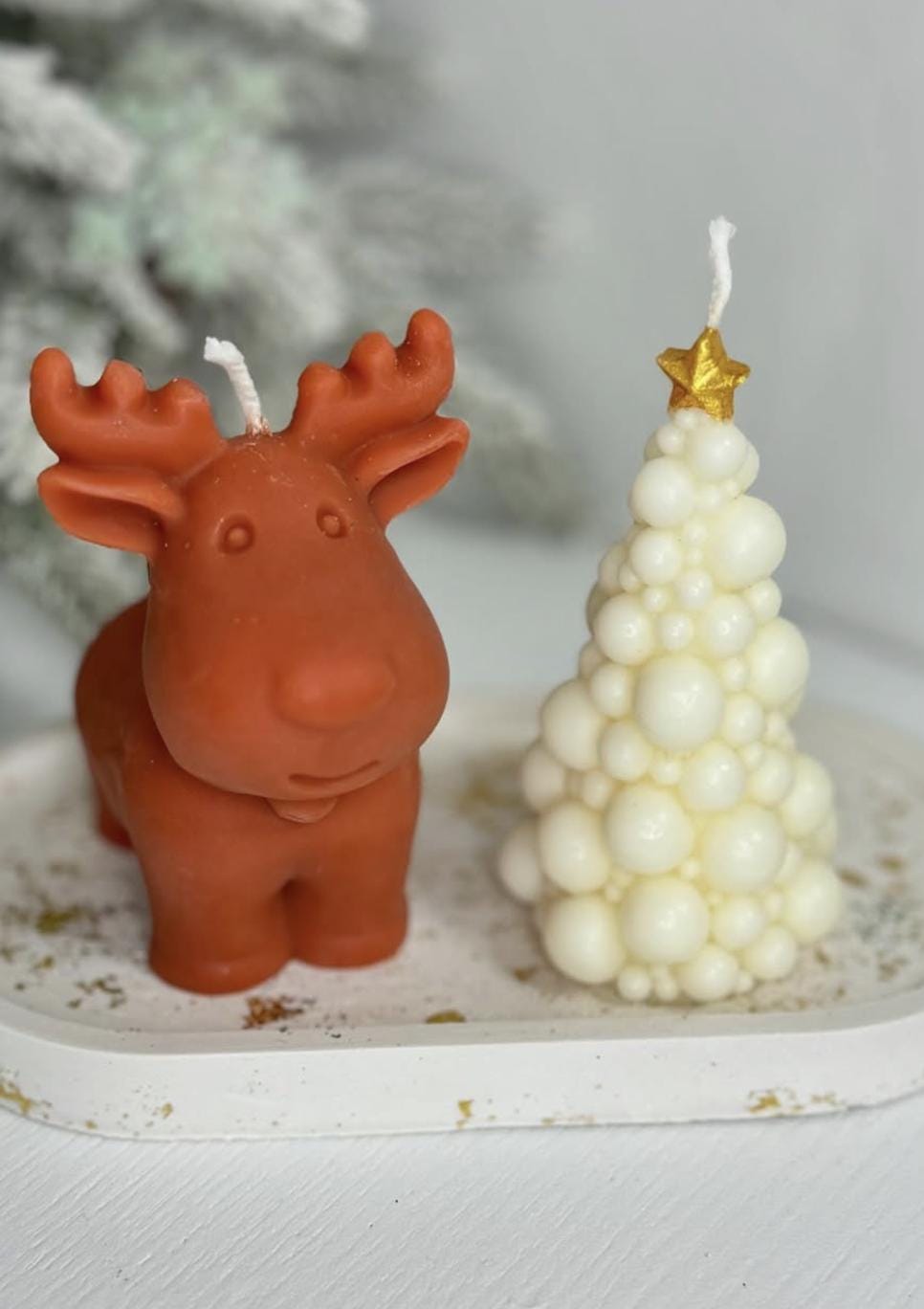 Candle "christmas Tree" - Etsy