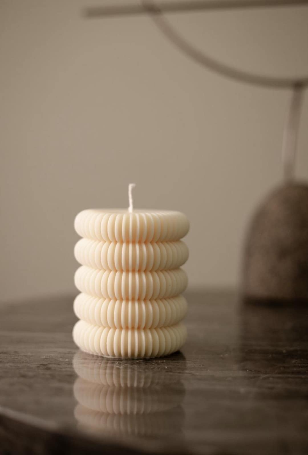 Candle "ripple Glow" - Etsy
