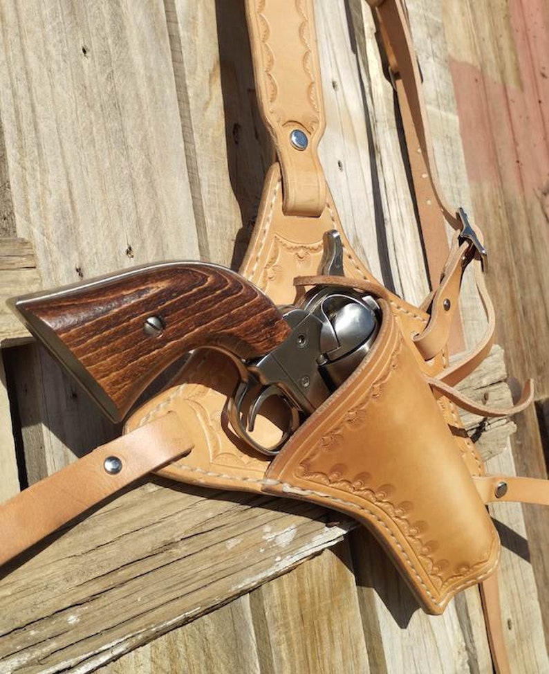 Chest Holster Revolver Holster tombstone Doc Holliday Film 1993 Replica ...