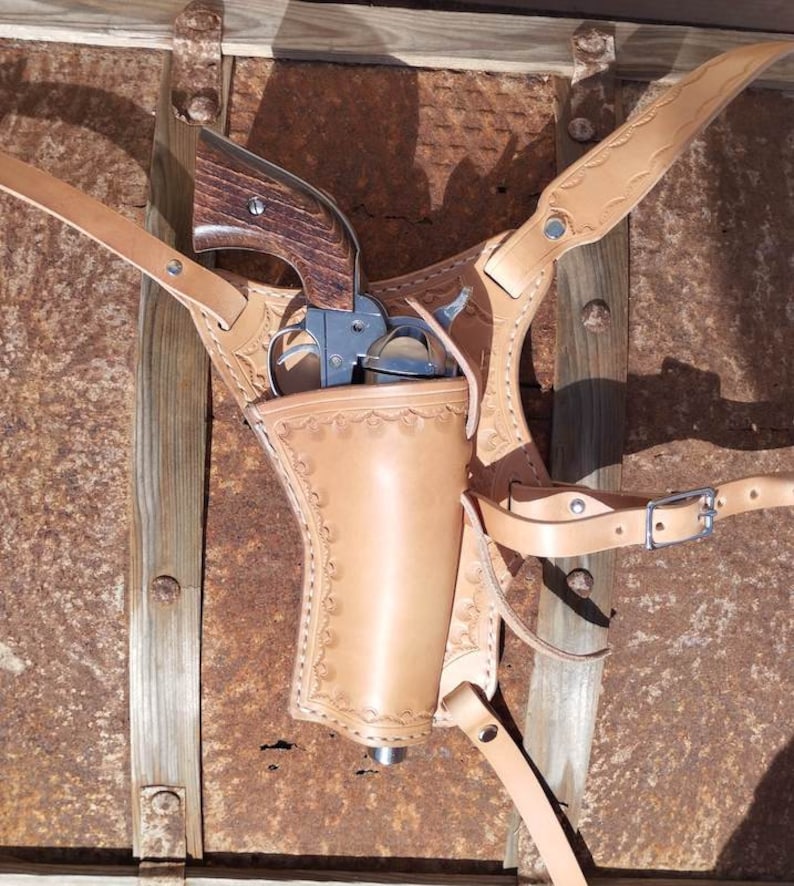 Chest Holster Revolver Holster tombstone Doc Holliday Film 1993 Replica ...