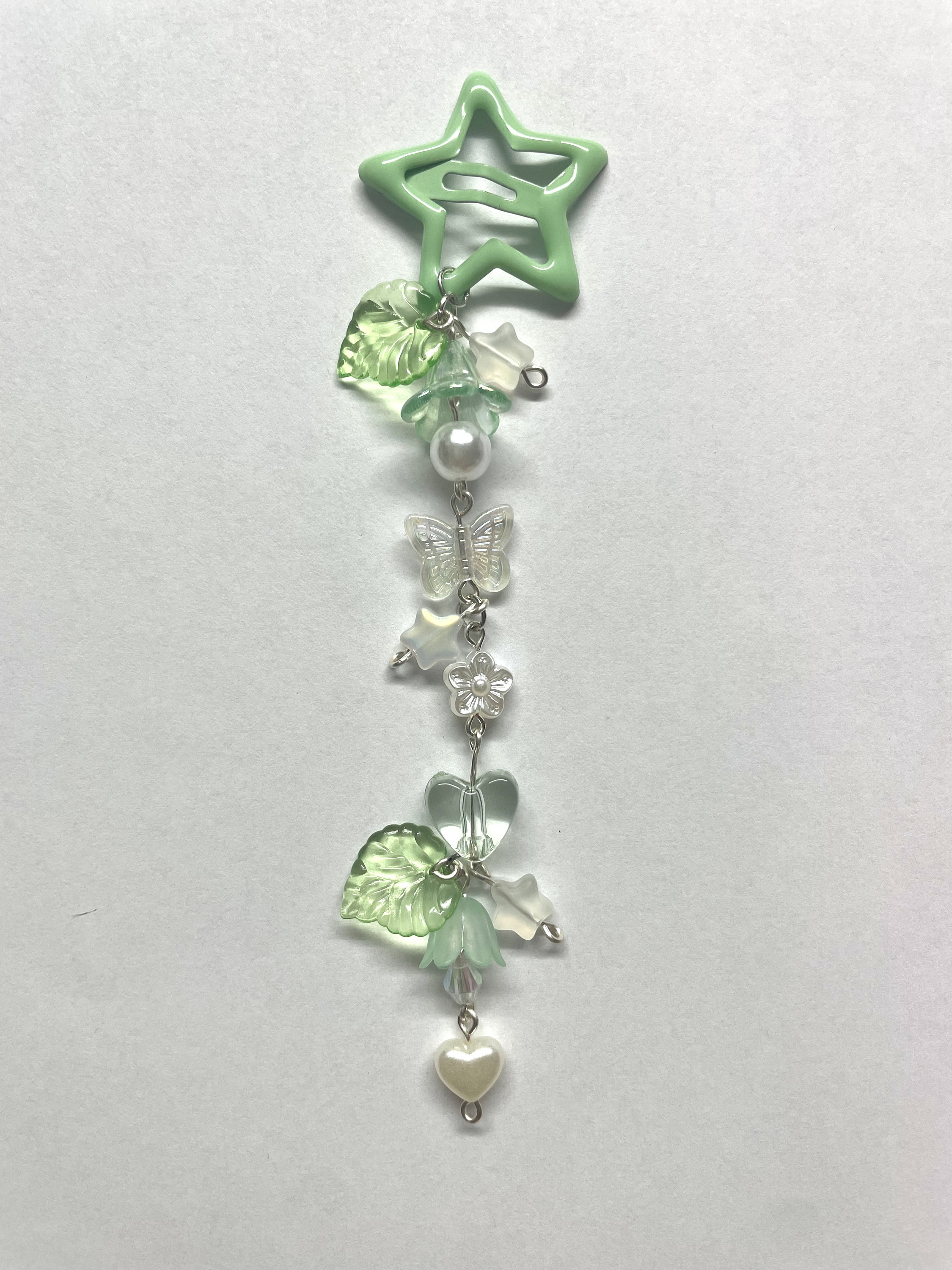 Star Clips With Beaded Charms - Etsy