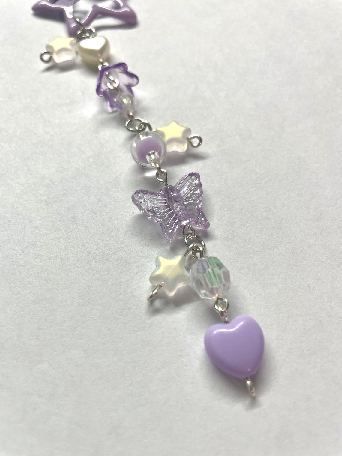 Star Clips With Beaded Charms - Etsy