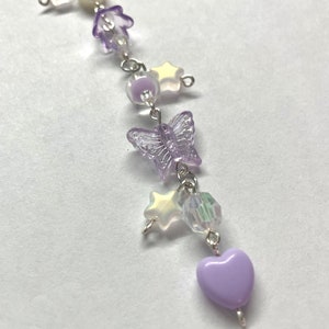 Star Clips With Beaded Charms - Etsy