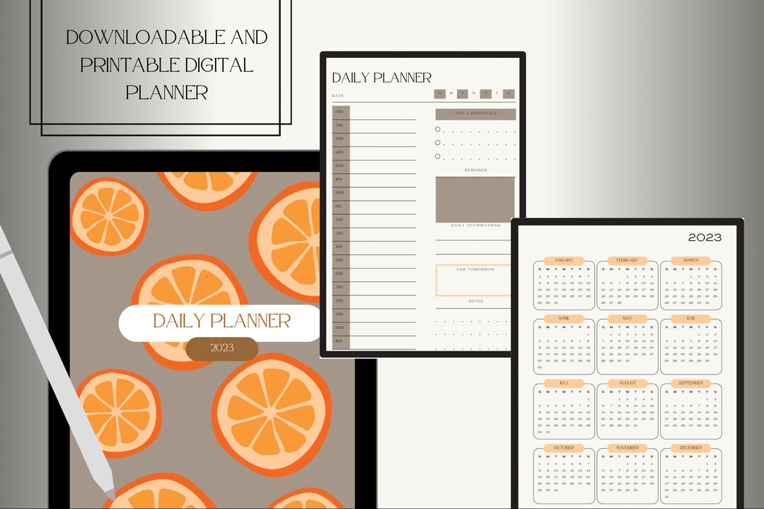 Printable Daily Planner Fillable, Daily to Do List, Productivity ...
